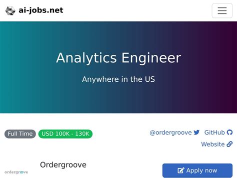 Hiring Analytics Engineer Remote Raimljobs