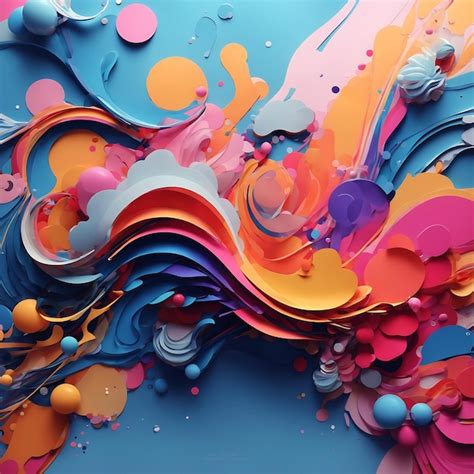 Premium Ai Image Abstract Background Generative Ai