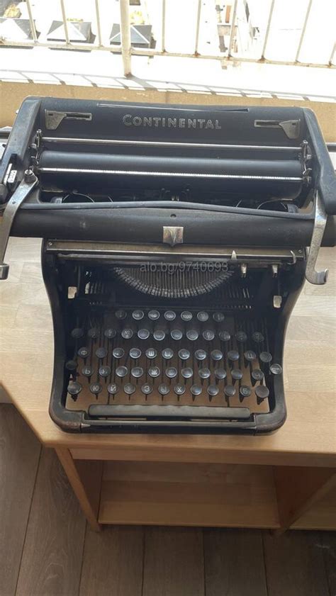 Пишеща машина Антиквариат Велико Търново Пишеща машина Continental много добре поддърж