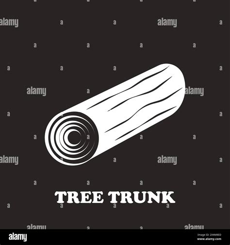 Tree Trunk Vector Icon Illustration Symbol Design Stock Vector Image Art Alamy