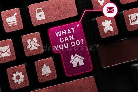 Text Sign Showing What Can You Doquestion Word Written On Service