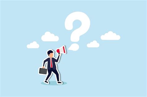 Premium Vector Ask Question For Answer Or Solution To Solve Problem