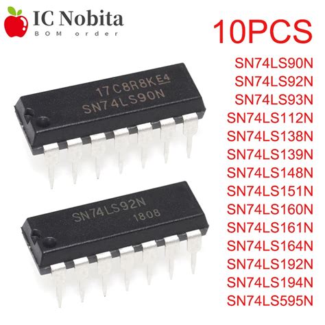 74ls90 74ls92 74ls93 74ls112 74ls138 74ls139 74ls148 74ls151 74ls160