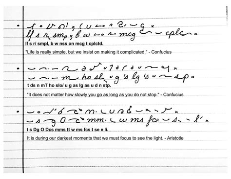 Comparison Of Roy Tabors T Script Alpha Script And Typing Shorthand