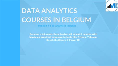 Data Analytics Courses In Belgium Speaker Deck