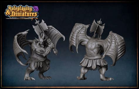 Dandd Nycaloth Rpg Model Nycaloth By Roleplaying Miniatures Etsy