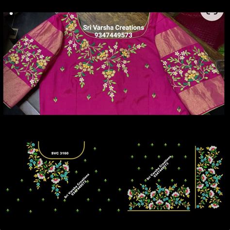 Floral Embroidered Blouse