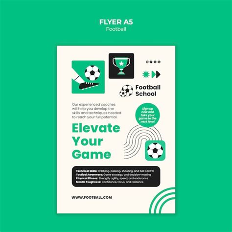 Free Psd Football Game Event Template