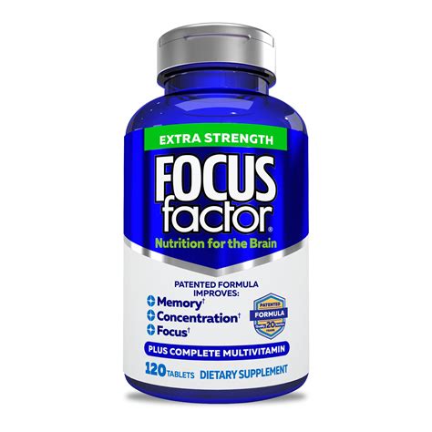Focus Factoradults Extra Strength 120 Count Brain Supplement For Memory Desertcart Fiji