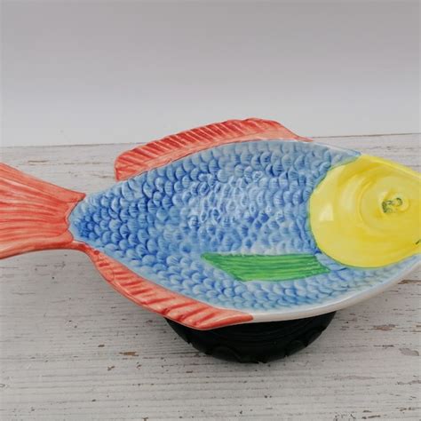 Ceramic Fish From Portugal Etsy