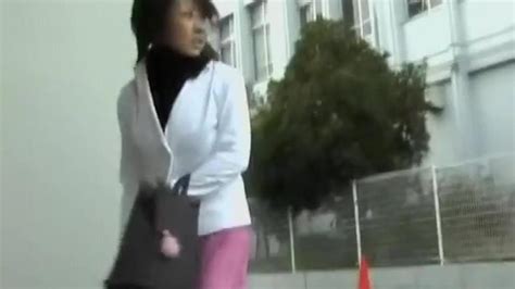 Stylish Black Haired Asian Princess Flashes Her Underwear During