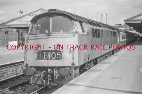 Uk Railway Photograph Of Class 52 Western D1033 Rm52 259 £170