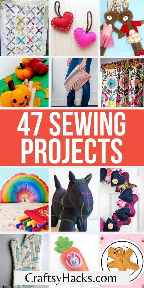 47 Easy Sewing Projects For All Levels First Sewing Projects Sewing