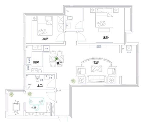 民安北郡三室两厅美式乡村装修效果图质朴而实用的生活态度 知乎