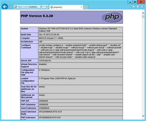 instalasi php di iis dengan web platform installer