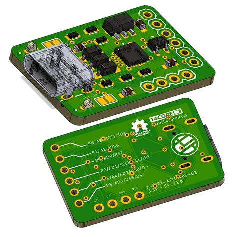 14core Attiny85 2023 Usb C Microcontroller Schematics Diagram 02221