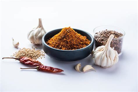 Jawas Or Javas Chutney Made Using Flax Seeds Flaxseeds Powder Garlic Red Chilly Indian