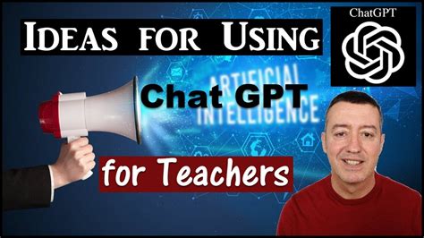 Chat Gpt Tutorial For Teachers Youtube