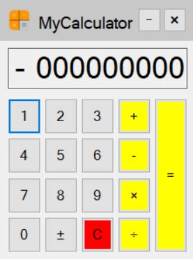 GitHub AlexanderCSharp Calculator A Simple Calculator In C On Windows Forms