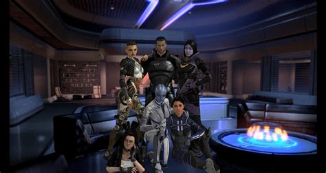Mass Effect Romance At The Pad By Seracen On Deviantart