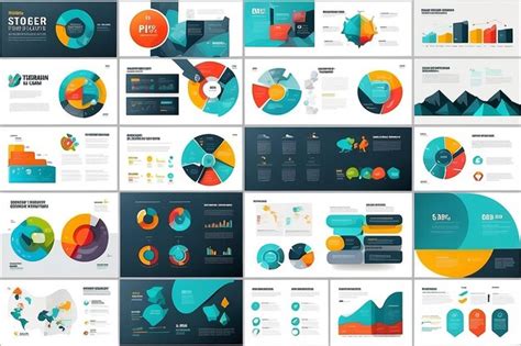 Moderne Präsentations Slide Vorlagen Infografik Elemente Vorlage für das Web Druck Jahresbericht
