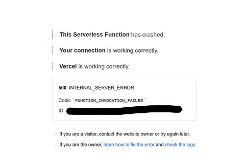 My Project Works Locally But Fails To Run On Vercel Help Vercel