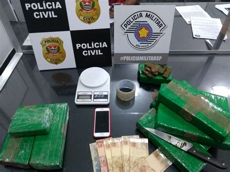 PolÍcias Civil E Militar De Jales Prendem Dois Traficantes E Apreendem