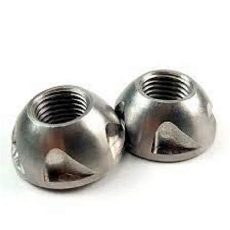 Round Broaching Ss Security Nut Ss Ms Carbon Steel Thickness High Thickness At ₹ 10 Piece In