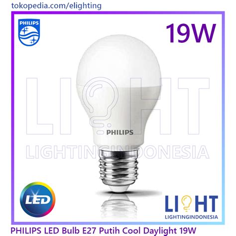 Lampu Bohlam Led Led Bulb Philips Watt Lighting Indonesia