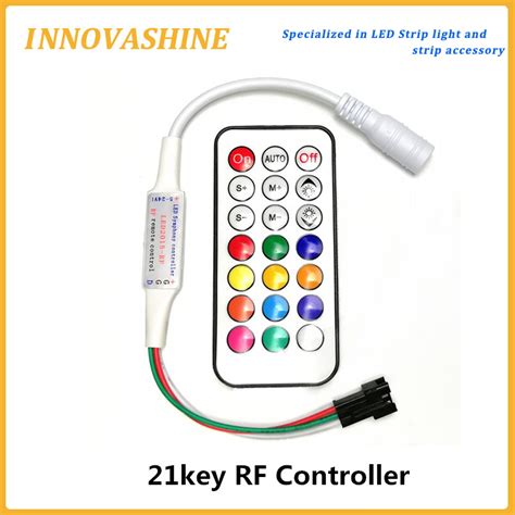 2811 Led Controller Rf 14keys 17 Keys 21keys Rgb Led Pixel Controller Magic Dream Color Remote