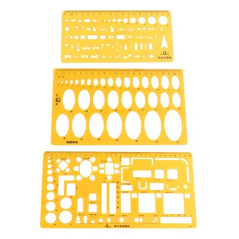 Architectural Technical Drawing Template Ruler Templates Architecture £7 79 Picclick Uk