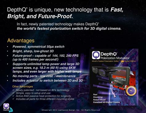 Ppt The Depthq ® Polarization Modulator Worlds Fastest
