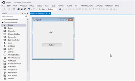 Visual Basic Tutorial Creating First Visual Basic Project