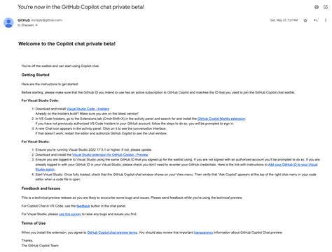 Github Copilot Chat 使用 陈少文的网站