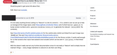 Example Of A GitHub Source Used To Classify The Docker Library