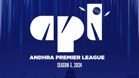 Andhra Premier League 2024 Schedule Dates Timing Telecast And Live