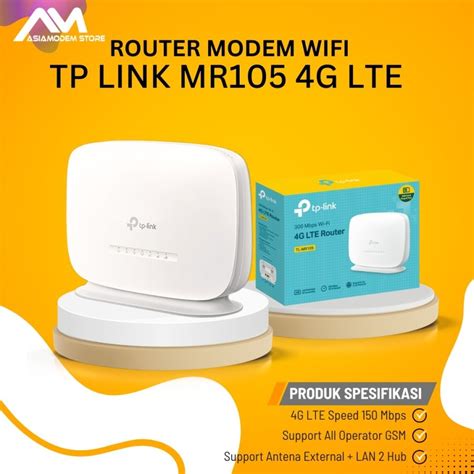 Jual Tp Link Tl Mr Mbps Wireless N G Lte Router Tl Mr Shopee Indonesia