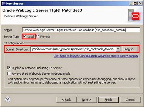 Deploying The Osb Configuration From Eclipse Oepe Osb Recipe 5