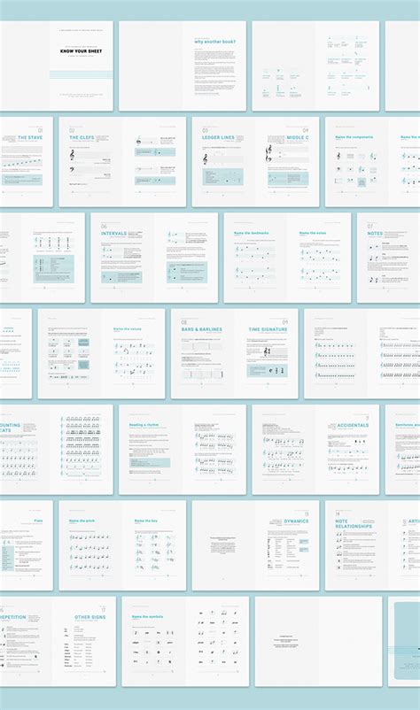 A Beginner S Guide To Reading Sheet Music On Behance
