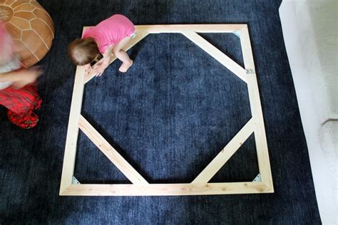 DIY Large Stretched Canvas Chris Loves Julia