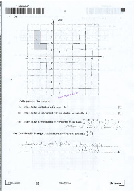 Cie 0580 Mathematics Extended Igcse Paper 4 May June 2016 Answers