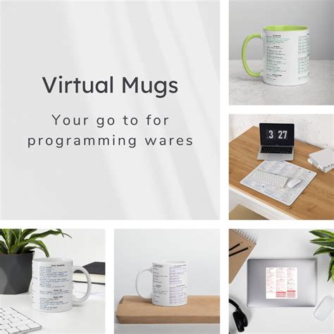 Sql Cheat Sheet Mug Drinking Coffee Cup For Programmers And Database