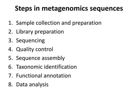 Ppt On Metagenomicspptx