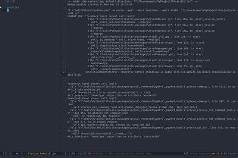 Cant Figure Out How To Work With Dap Python Remacs