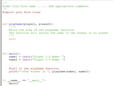 solved create two python files the first file will