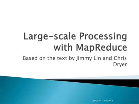 Ppt Large Scale Processing With Mapreduce Powerpoint Presentation Free Download Id1409313