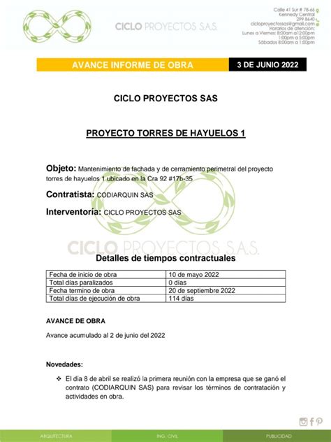 Informe Interventoria Pdf