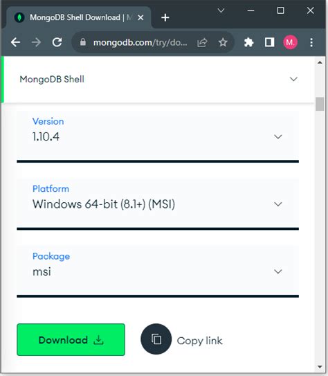 Step By Step To Install Mongodb Shell On Windows
