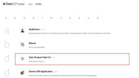 Data Product Hub All Things Dataos