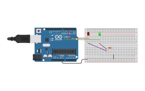 Circuit Design Flip Flop Arduino Tinkercad